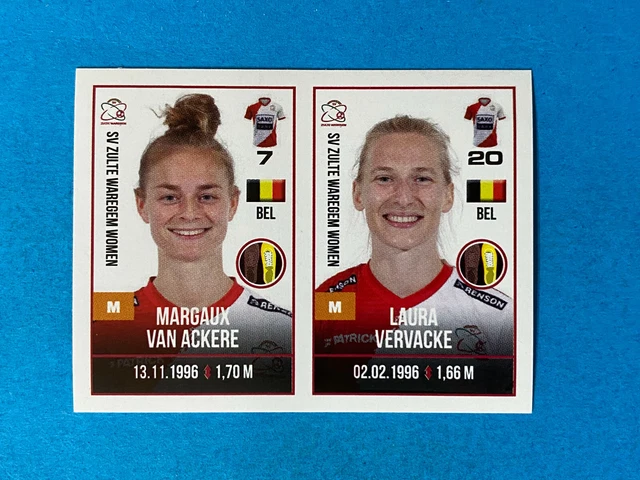 STICKERS PANINI PRO League 2021-22 2022 n.555 Gelders/Van Kerkhoven ...