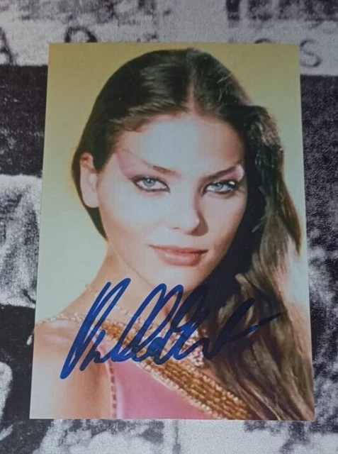 AUTOGRAFO ORNELLA MUTI FLASH GORDON Foto Autografata 10x15cm Hand ...