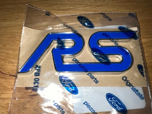 *GENUINE FORD OEM* Ford Focus RS Mk2/3 Tailgate "RS" Logo Nameplate ...