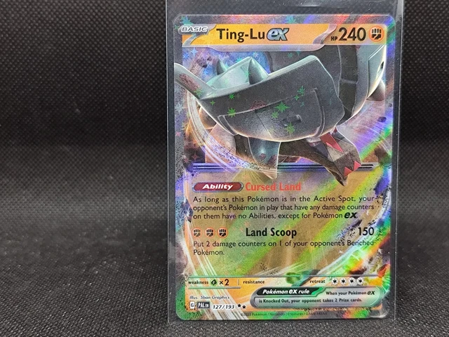 TCG POKEMON KARTE Ting-Lu ex PAL 127/193 Eng Double Rare EUR 2,49 ...