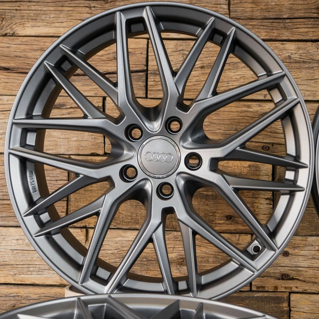 20 ZOLL ALUFELGEN RW01 für Audi A3 S3 8V 8P Q2 Q3 8U F3 TT 8J 8S Grau ...