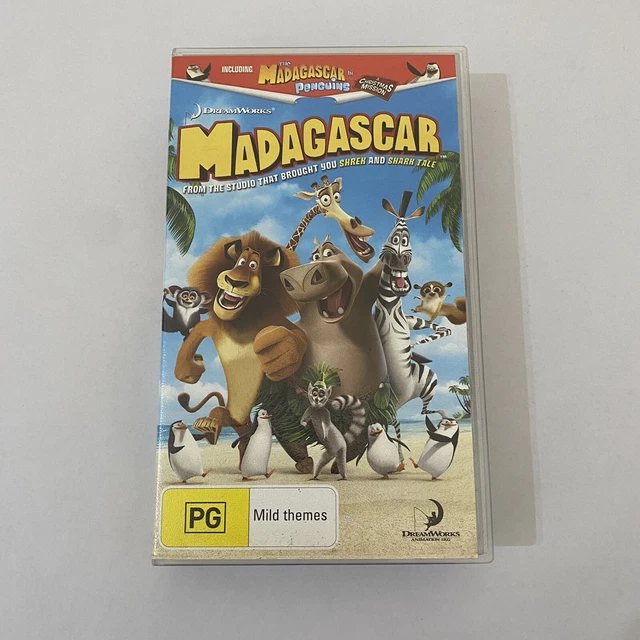 MADAGASCAR (VHS, 2005) Rare Dreamworks Animated VHS Video - Super ...