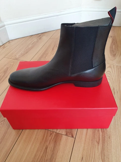 HUGO BY HUGO Boss Kyron_Cheb_gr Ankle Chelsea Boots Mens UK Size 10.5 ...