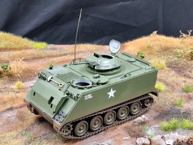 US M113A1 APC with T50 M1 turret gebaut+gebrusht 1:35 EUR 9,99 ...
