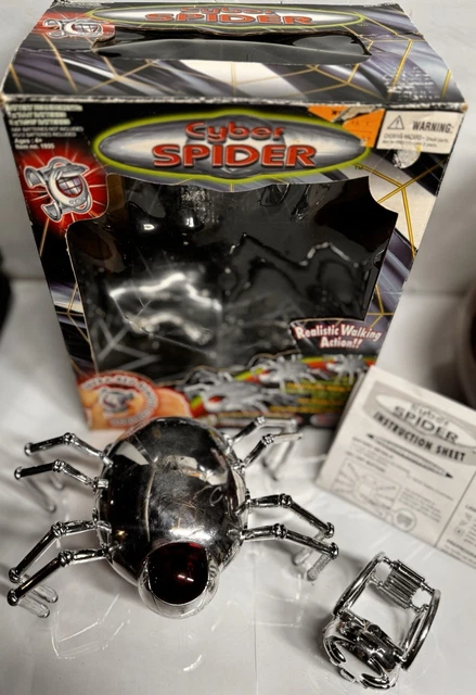 2000 CYBER SPIDER RC W/wrist Remote By Wow Wee-Toys R Us-BATTERIES ...