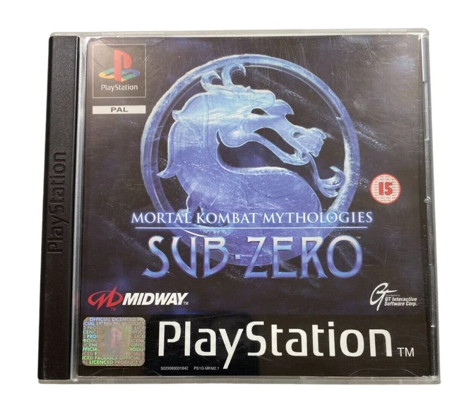 PS1 - MORTAL Kombat Mythologies Sub-Zero - Playstation 1 (PAL) EUR 199,95 - PicClick FR