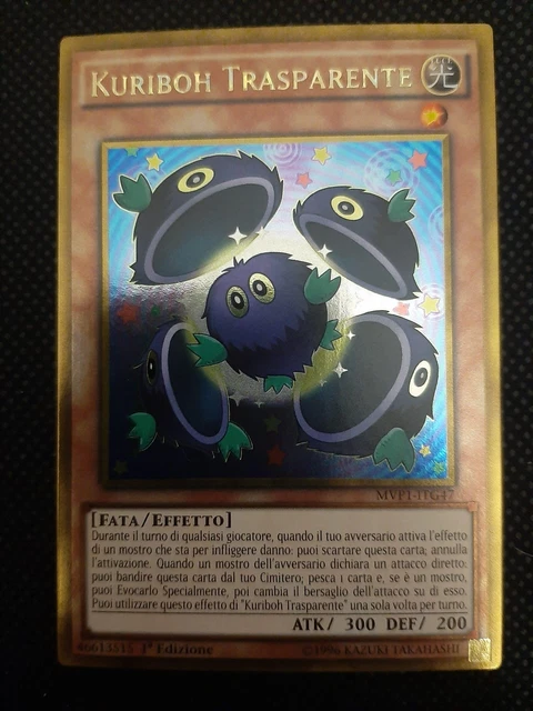 CARTA YU-GI-OH! KURIBOH Trasparente The Dark Side of Dimensions Movie Pack - ... EUR 1,90 ...