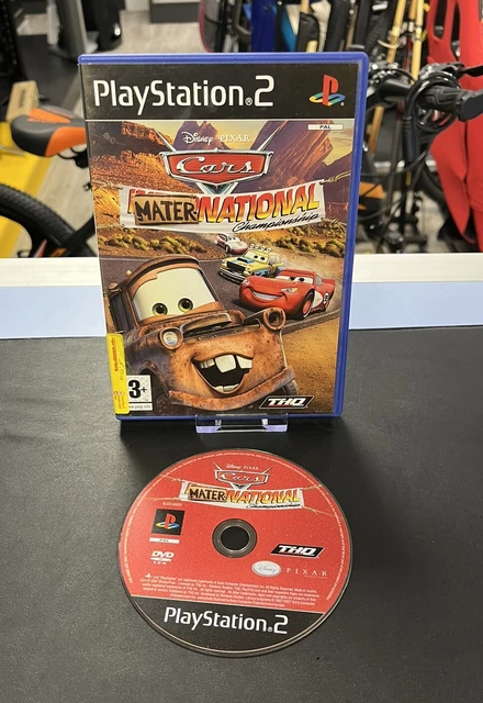 SONY PLAYSTATION PS2 Game Disney Pixar Cars Mater-National Championship ...