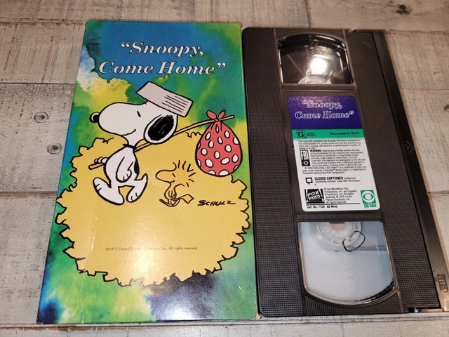 &SNOOPY, COME HOME& (VHS, 1992) $26.75 - PicClick CA