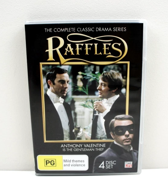 RAFFLES THE COMPLETE Series DVD 1975 Anthony Valentine Region All PAL ...
