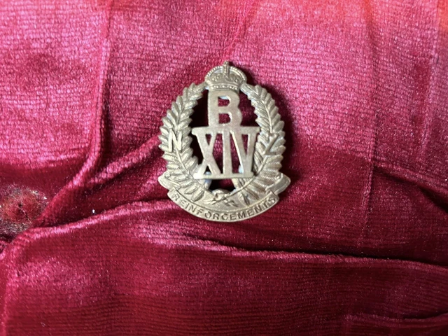 ORIGINAL WWI NEW Zealand B14 Reinforcements Brass Cap Badge £50.00 ...