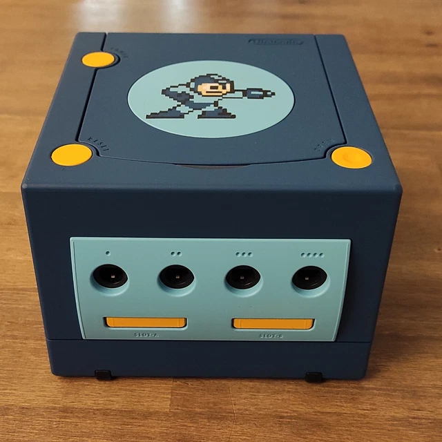 CONSOLE GAMECUBE NINTENDO custom rockman megaman swiss mod pico boot ...
