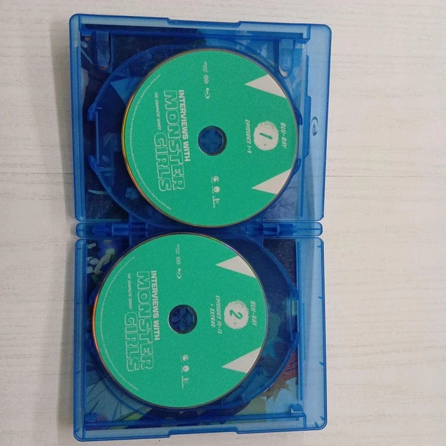 INTERVIEWS WITH MONSTER GIRLS Blu ray Box North America Edition 12 ...