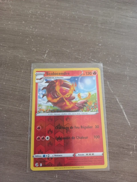 CARTE POKEMON SCOLOCENDRE 049/264 REVERSE Epée et Bouclier 8 EB08 FR ...