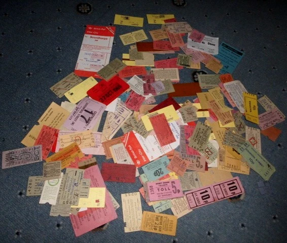 COLLECTION OF MIXED RAILWAY TICKETS MAINLY FROM THE 60/70s : L.N.E.R ...