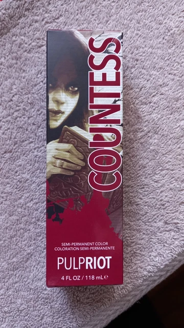 PULP RIOT SEMI Permanent Hair Colour 118ml -4oz. Countess from Raven ...