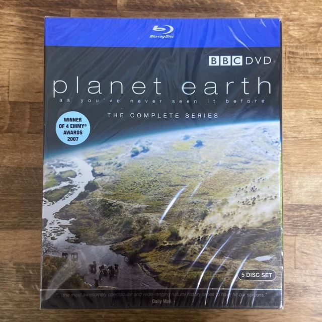 PLANET EARTH: COMPLETE BBC Series Blu-ray 5 Discs David Attenborough ...