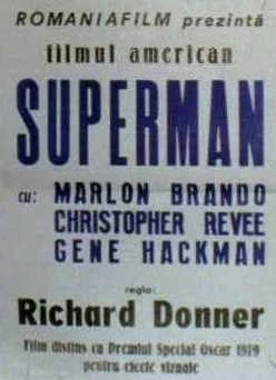 MOVIE POSTER=SUPERMAN,(SCI-FI)(2)=CHRISTOPHER REEVE, Marlon Brando ...
