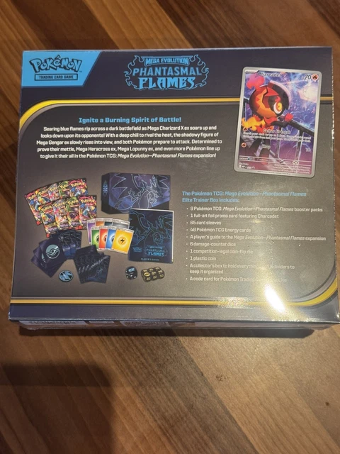 POKEMON PHANTASMAL FLAMES ETB and booster bundle £100.00 - PicClick UK