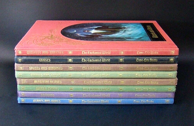 THE ENCHANTED WORLD Time Life Series Lot Of 8 Hardcover Vintage Fantasy ...