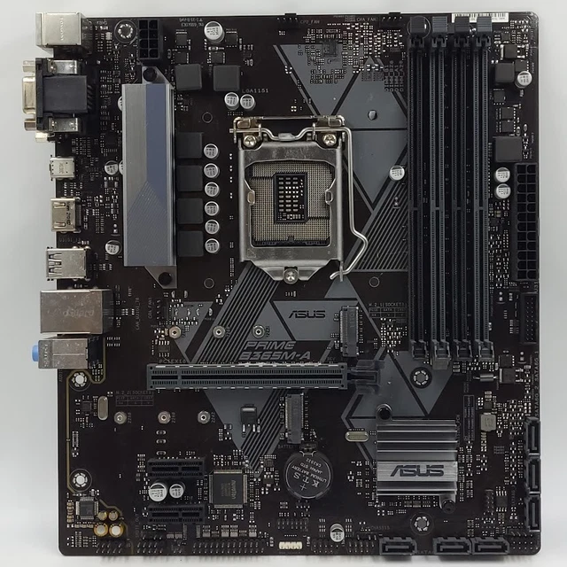 ASUS PRIME B365M-A Motherboard Used Working £45.38 - PicClick UK