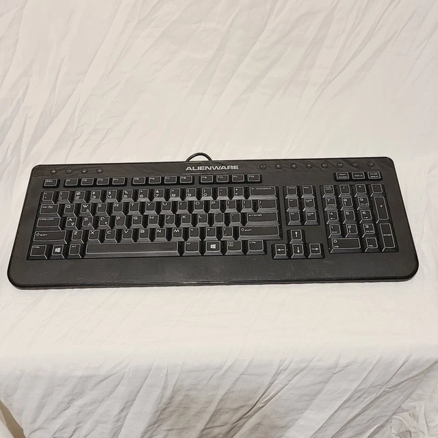 ALIENWARE REV A00 Gaming Wired Mechanical Keyboard PC / Game / Office ...