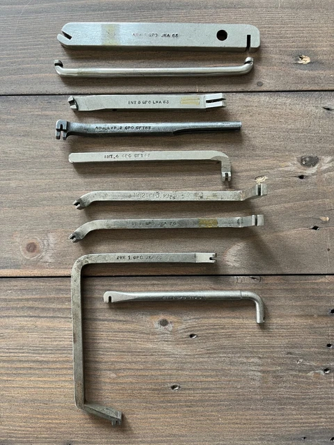 GPO TOOLS - Strowger relay /spring adjusters vintage £15.00 - PicClick UK