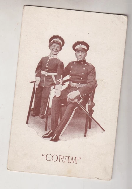 CORAM AND JERRY Music Hall Ventriloquist Navy ? Officer Theatre Actor £ ...