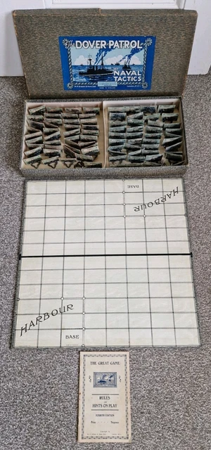 VINTAGE DOVER PATROL Naval Tactics Board Game £36.04 - PicClick UK