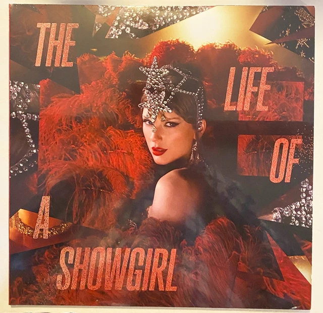 TAYLOR SWIFT THE Life Of A Showgirl LP Lipstick & Lace Transparent ...