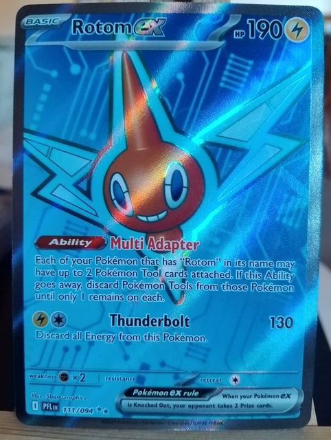 POKÉMON TCG ROTOM EX 111/094 Phantasmal Flames - Full Art EUR 2,04 ...