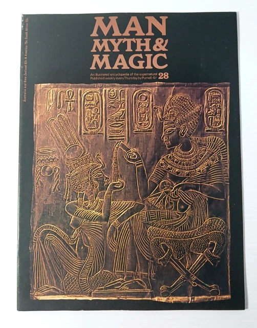 MAN MYTH & Magic Issue #28 Vintage Supernatural Magazine 1970 $24.50 ...