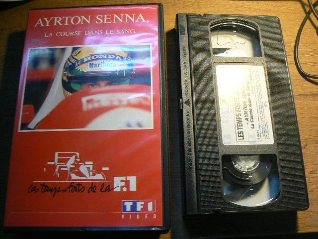 VIDÉO VHS-LES TEMPS Forts de la F1-Ayrton Senna-La course dans le sang EUR 5,99 - PicClick FR