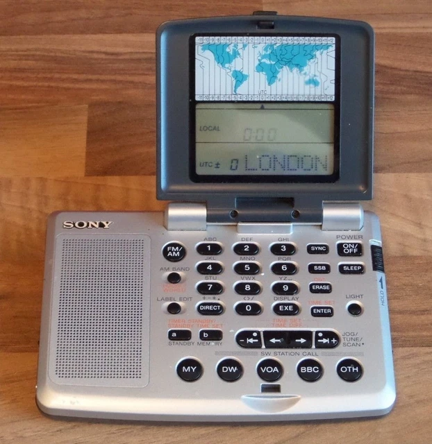 SONY ICF-SW07 SHORTWAVE, AM/FM Radio/Stereo Synthesized Receiver £54.00 ...