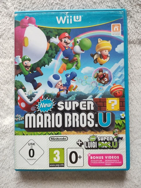 NEW SUPER MARIO Bros. U + New Super Luigi U WII U EUR 9,00 - PicClick FR