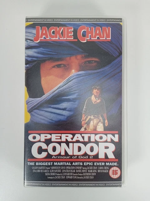 OPERATION CONDOR - Armour of God 2 - Jackie Chan - PAL VHS Video Tape ...