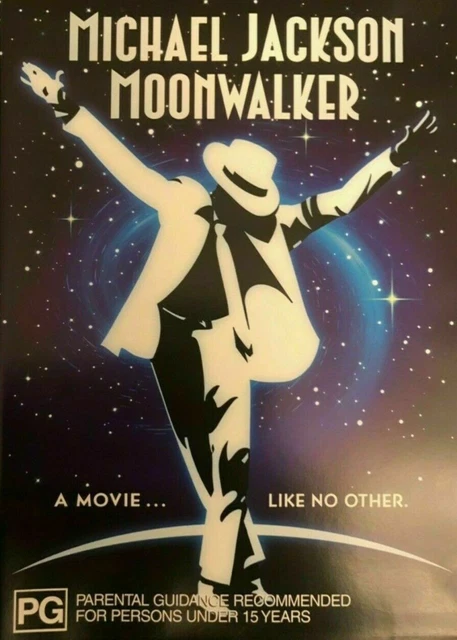 MICHAEL JACKSON - Moonwalker DVD (PAL, 1988) very good condition dvd ...