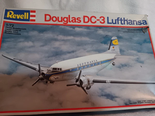 REVELL MODELLBAUSATZ DOUGLAS DC-3 Lufthansa Massstab 1.72 £30.79 ...