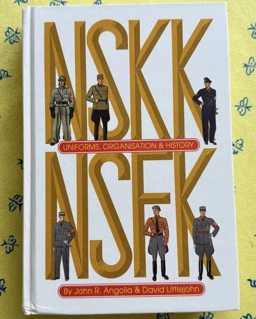 NSKK NSFK WW2 Uniforms History Militaria John Angolia HB Reference Book ...