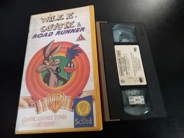 VHS CLASSIC LOONEY Tunes Cartoons - Wile E. Coyote $ Road Runner N ...