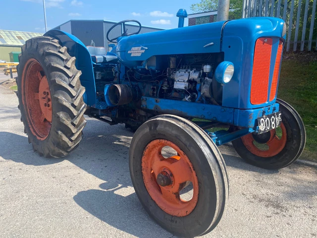 FORDSON POWER MAJOR tractor 4 cylinder diesel engine - no Vat!! £4,750. ...