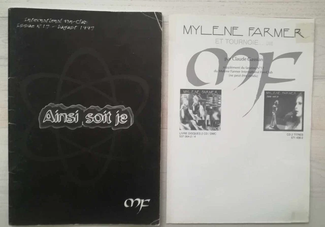 MYLENE FARMER INTERNATIONAL fanclub N°17 1997 fanzine MFIFC EUR 8,50 - PicClick FR