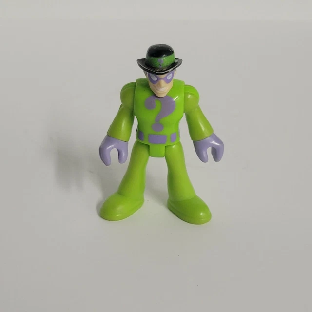 FISHER PRICE IMAGINEXT DC Riddler Figure Batman Villain Super Friends £ ...