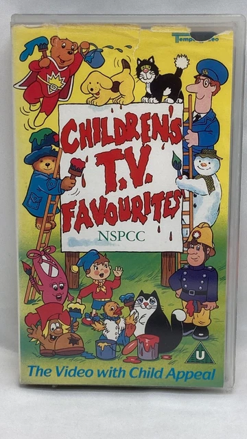 NSPCC - Children's TV Favourites 90472 (VHS, 1991) £10.00 - PicClick UK