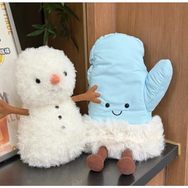 JELLYCAT AMUSEABLES Mitten 2025 Christmas plush Tag+ Dust Bag new 1PCS ...