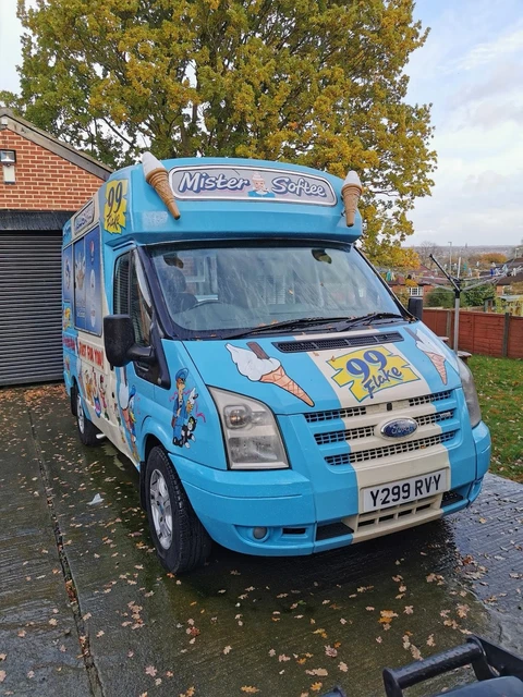 WHITBY MORRISON FORD Transit Ice Cream Van £25,250.00 - PicClick UK