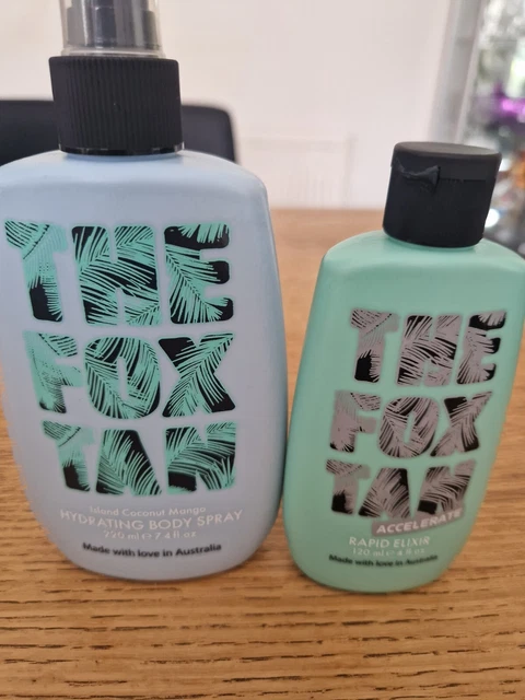 THE FOX TAN Hydrating Body Spray 220ml And Accelarate 120ml New £11.90 ...