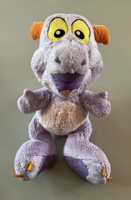 DISNEY PARKS EPCOT Figment Of Imagination Big Feet Plush Toy 12” £20.08 ...