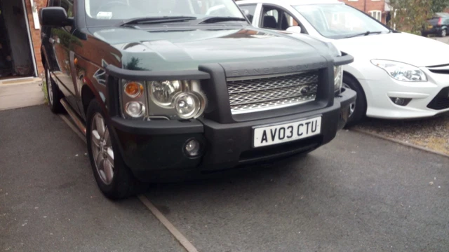 LANDROVER BULL BAR Range Rover l322 bullbar soft a bar VUB503340 ...