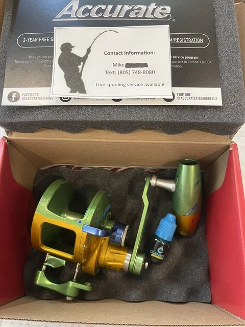 ACCURATE BV2 600N RH - SPJ Knob 2-Speed (Custom Color) Mahi-Optional ...